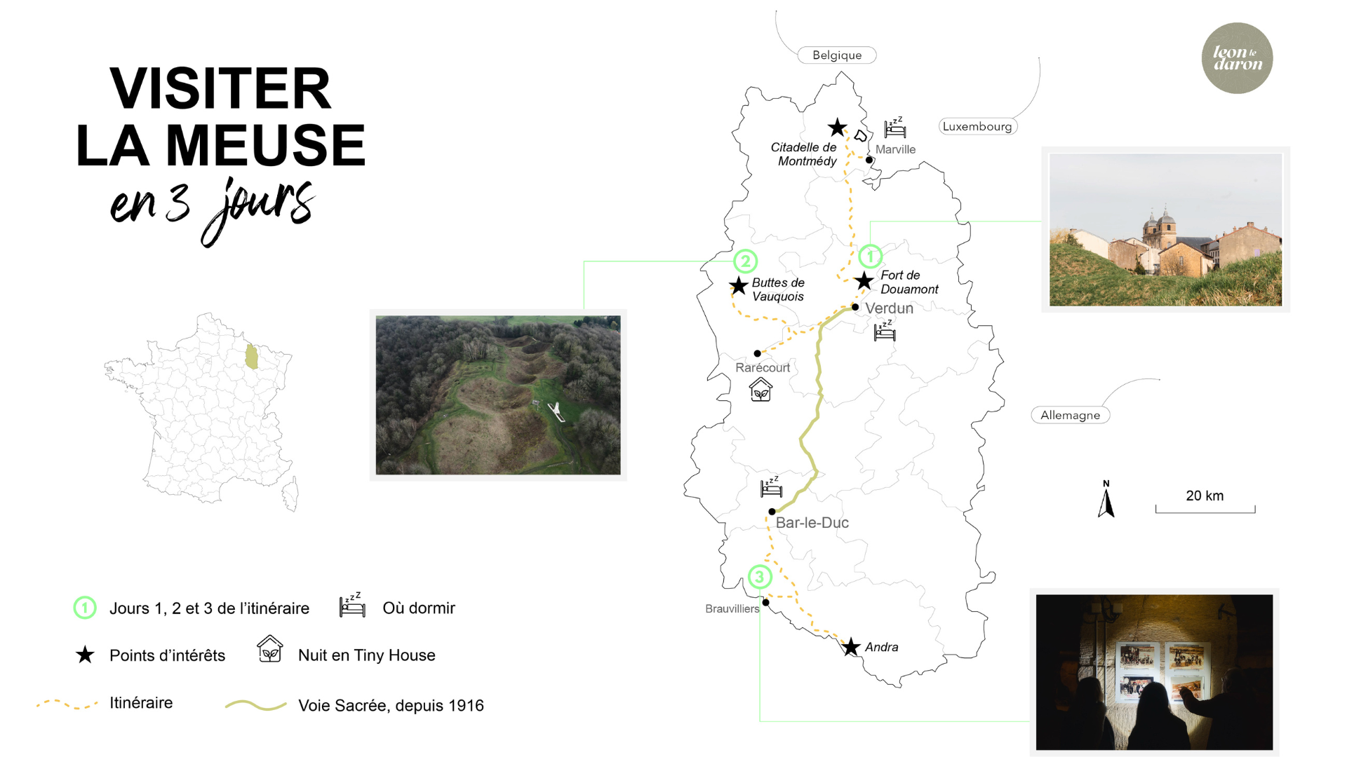 Visiter Verdun : 3 jours dans les souterrains dans la Meuse
